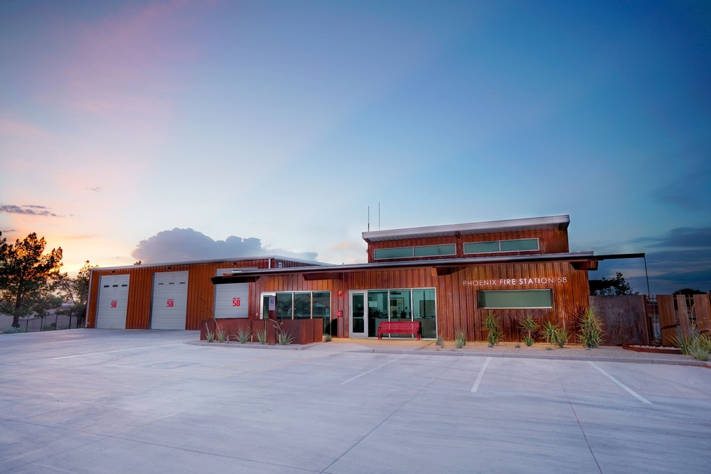 Phoenix Fire Station 58 – Bunger Steel